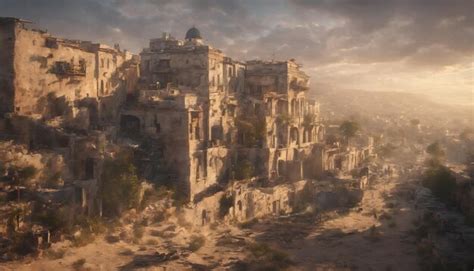 Premium Ai Image Palestine After War Illustration