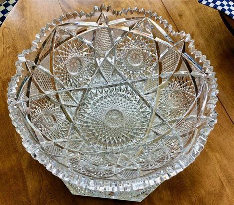 Antique Cut Glass Patterns Identification Guide