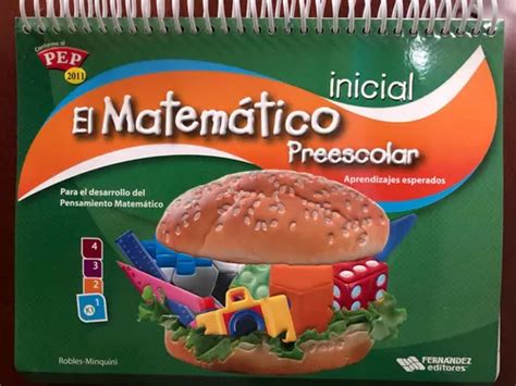 El Matematico Preescolar Inicial aprendizajes Esperados Envío gratis