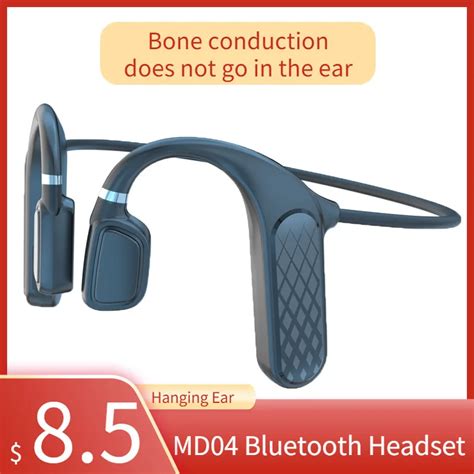 샤오미 화웨이 아이폰용 무선 블루투스 헤드폰 골전도 이어폰 스포츠 Ipx5 방수 음악 헤드셋 Md04 Tws Aliexpress