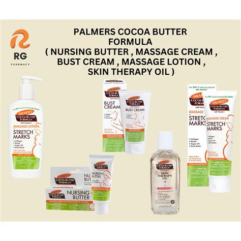 Palmers Cocoa Butter Formula Nursing Butter Massage Cream Bust
