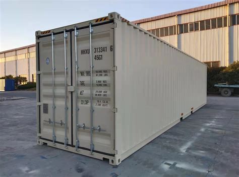 40hc Iso Standard Shipping Container With Forklift Slots Shipping