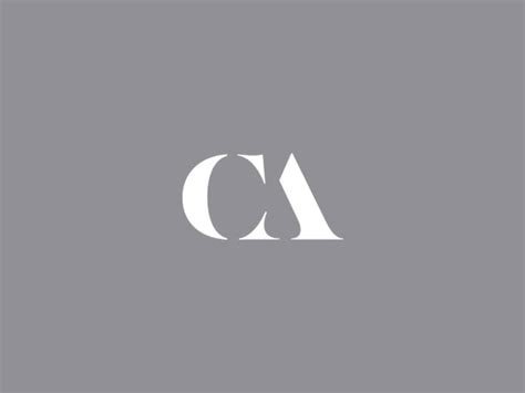 Ca Monogram Logo Design By Dylan Maclean