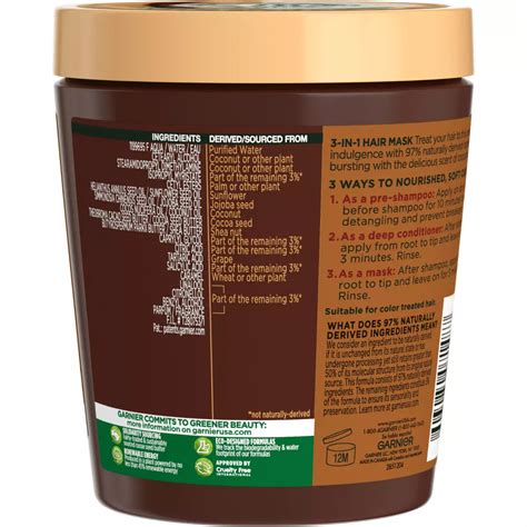 Garnier Fructis Hair Food Mascarilla Manteca De Cacao OFF