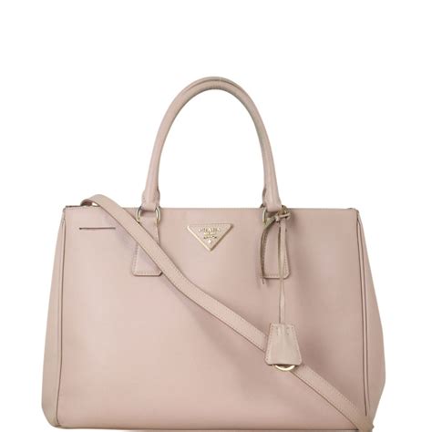 Prada Saffiano Lux Galleria Double Zip Tote Medium