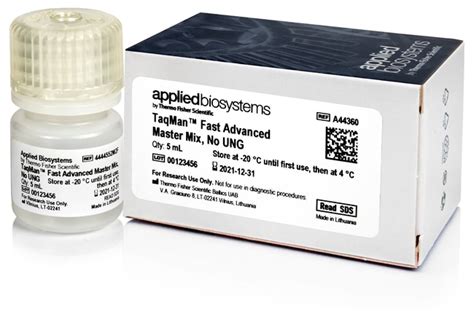 Applied Biosystems TaqMan Fast Advanced Master Mix No UNG Home