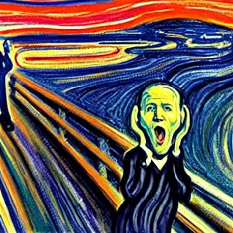 Stabilityaistable Diffusion · The Scream By Edvard Munch Starring