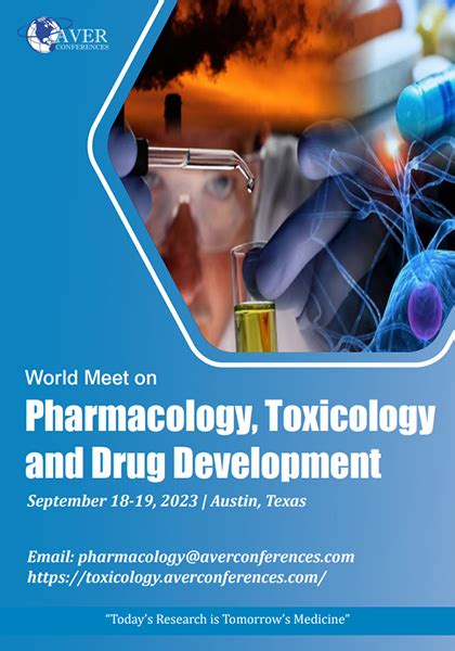 World Meet On Pharmacology Toxicology Drug Development Kindcongress