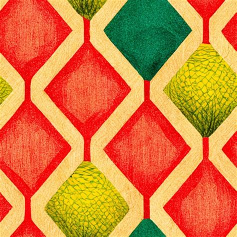 Premium Photo Pattern Red Yellow And Green