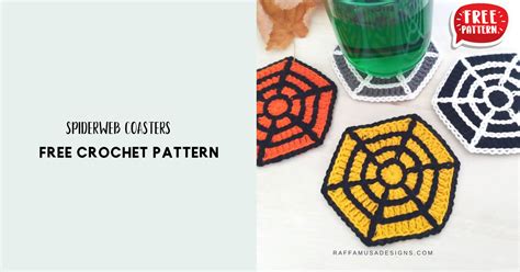 Spiderweb Coasters Share A Pattern