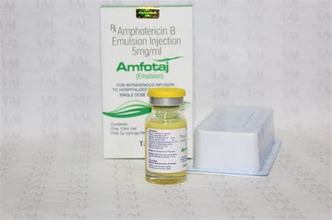 Amphotericin B Emulsion Injection 50mg10ml Gmp Manufacturer
