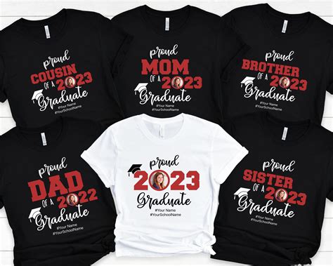 Proud Mom Of Graduate Graduation Shirt Class Of 2023 Proud Etsy Artofit