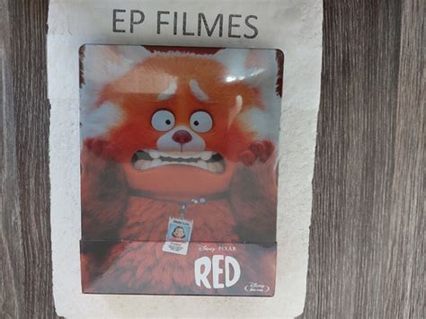 Blu ray Steelbook Red Crescer É Uma Fera Pixar Lacrado Parcelamento