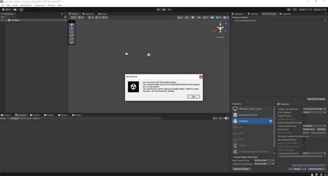 Android Build Failure Ncurrentexecutionexception Unity