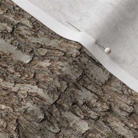 Natural Tree Bark Fabric Spoonflower