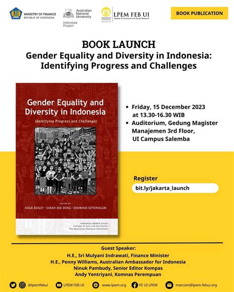 Launch Of Gender Equality And Diversity In Indonesia Identifying