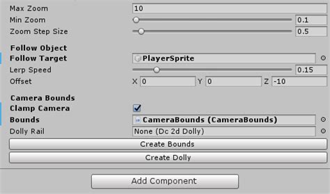 Drag Camera 2d Unity Asset Game Development