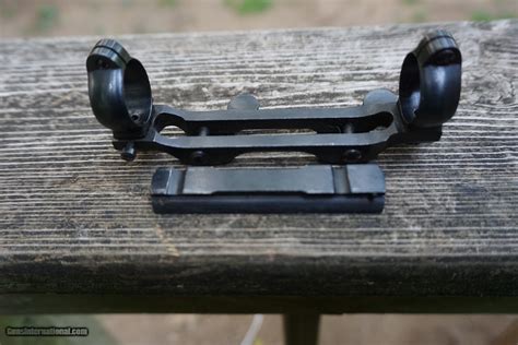 Gandh Style Vintage Quick Release Scope Mount Rings And Base 78 Rings