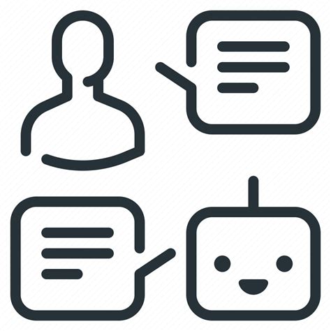 Icon Chat Bot Chatbot Artificial Intelligence Ai Icon Download