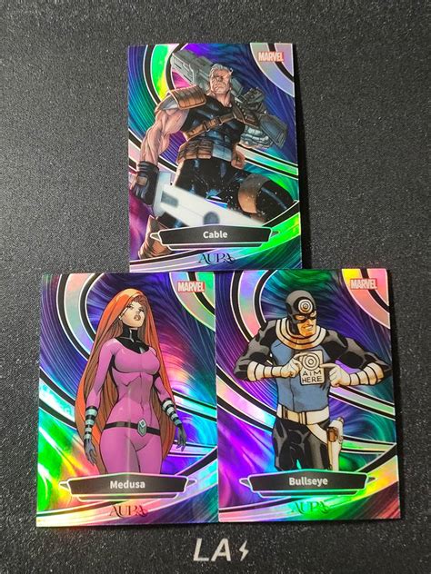 【la拍卖】2025 Kakawow Aura 卡卡沃 漫威系列收藏卡 电索 美杜莎 靶眼 蓝折 Base 95编 三张打包 一张尾编 潮流不息425 卡淘