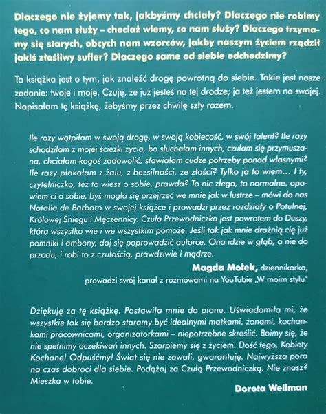 Natalia de Barbaro Czuła przewodniczka Kobieca droga do siebie