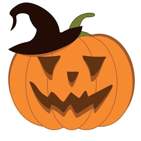 Halloween Pumpkin Icon Vector Autumn Symbol Flat Design Halloween