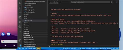 Flutter I Cant Run The Emulator Stack Overflow