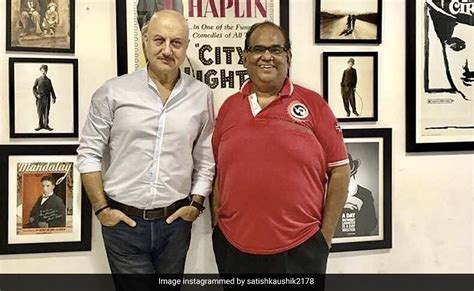 Satish Kaushiks Best Friend Anupam Kher Shares An Emotional Post