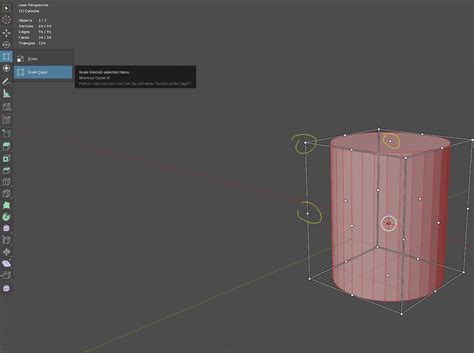 Scaling In Just One Direction On One Axis Like Only Up On Z Axis Basics And Interface