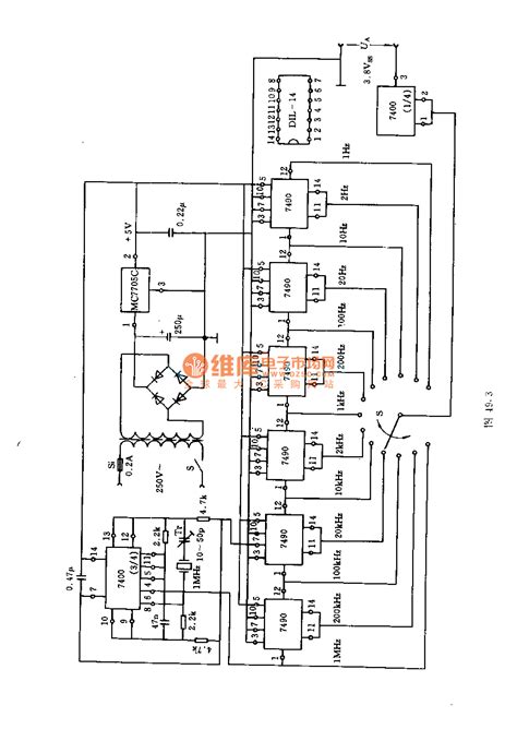 Frequency And Time Signal Generator Circuit Signal Processing Circuit Diagram