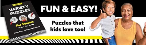 Large Print Variety Puzzles For Seniors Easy Mind Games To Relieve Stress Entertain Your