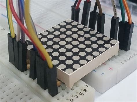 分享科技與遊戲 By Hkgoldenmr A Arduino 控制 1088bs 八乘八點陣顯示器