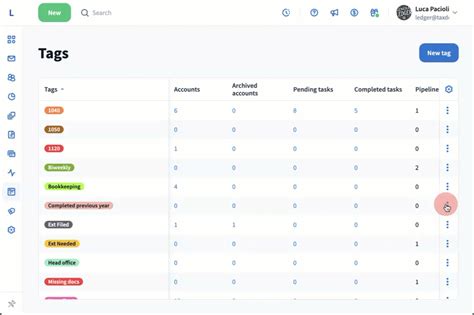 Tags Basic Create Edit Delete TaxDome Help Center
