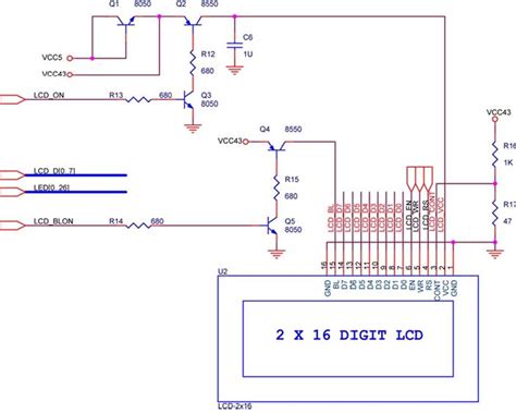 Unveiling The Inner Workings An Inside Look At Lcd Schematic Diagrams