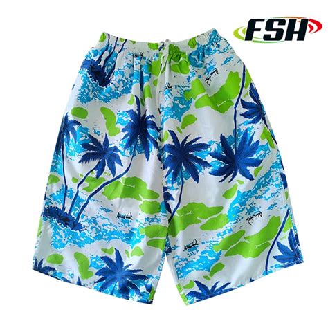Summer Beach Wear Swim 4 Way Stretch Board Mens Sublimation Printed Shorts China Fashion