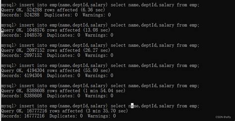 MySql 数据空洞 CSDN博客