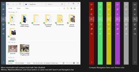 Windows 10s File Explorer Looks Modern In New User Concept Softpedia