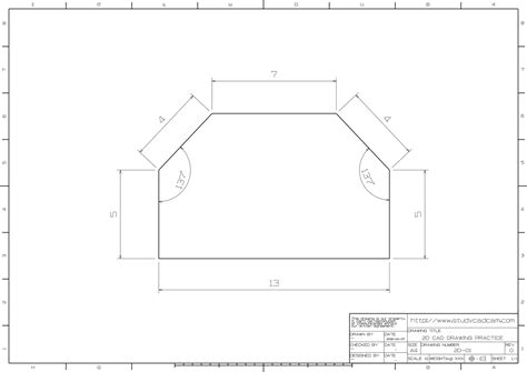 Cad Exercises Sample 008 Ppt