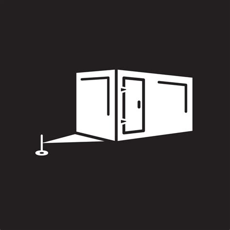 Premium Vector Continuous One Line Drawing Open A Cargo Container