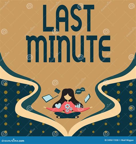Text Caption Presenting Last Minute Business Overview Done Or