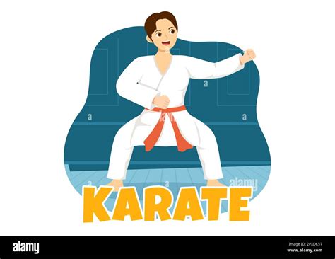 People Doing Some Basic Karate Martial Arts Moves Fighting Pose And