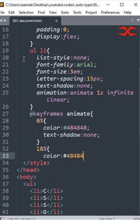 blinking text html css youtube
