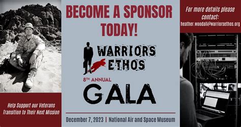 Warriorsethos Warriorsethosgala Veteransintransition