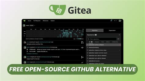 Gitea Free Open Source Git Versioning Platform