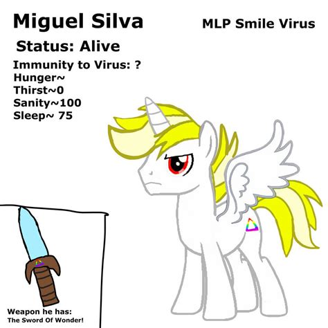 Mlp Smile Virus Miguel Silva By Geoffreysambursky1 On Deviantart