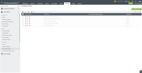 Log Collection Filter