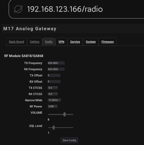 Packbox M17 Analog Hotspot Gateway Pi Esp32 Ham Digital Voice Radio