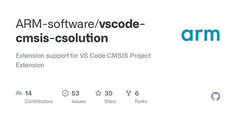 Vscode Cmsis Csolutionreadmemd At Main · Arm Softwarevscode Cmsis Csolution · Github