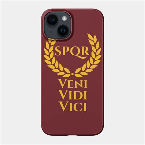 Julius Caesar Latin Quote Veni Vidi Vici SPQR Roman History Veni Vidi