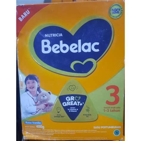 Jual Bebelac 3 Madu Vanila 400gr Shopee Indonesia